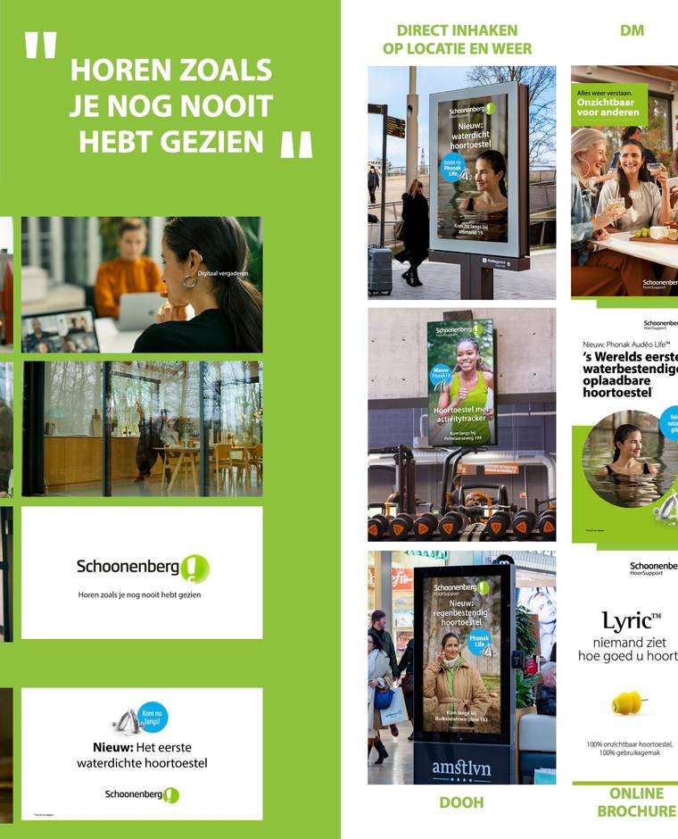 Schoonenberg: Horen zoals je nog nooit hebt gezien | Effie Awards Nederland